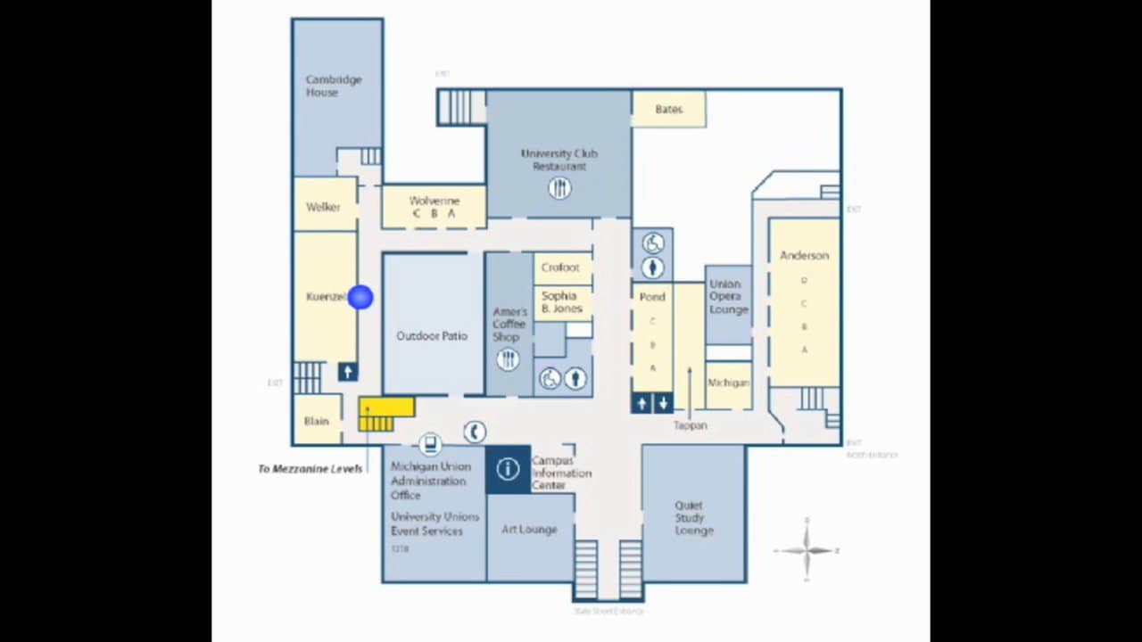 Couzens Hall to Michigan Union on Vimeo