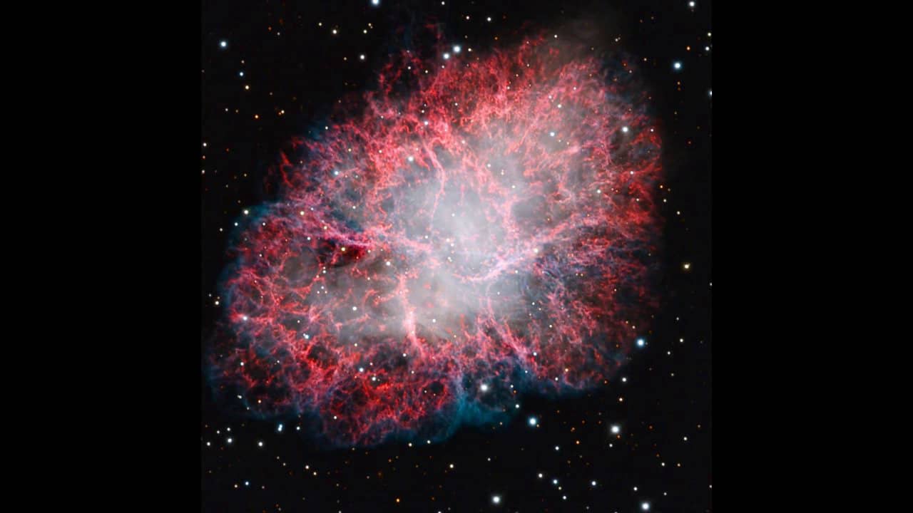 M1: The Crab Nebula Supernova Remnant (animation) on Vimeo