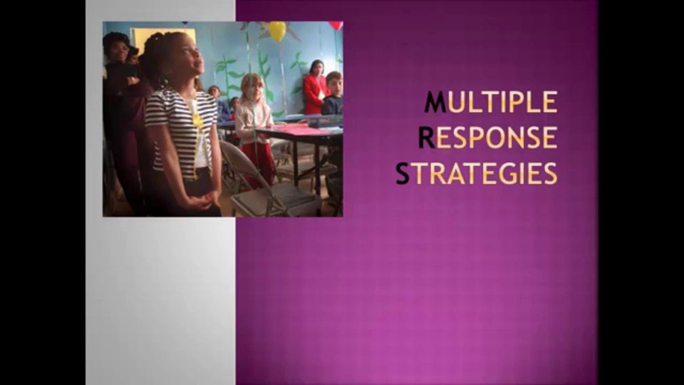 Multiple Response Strategies Virtual Training on Vimeo