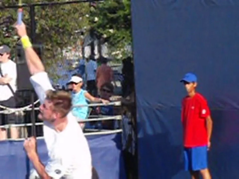 Tennis Serve, Sam Groth, High Speed Video