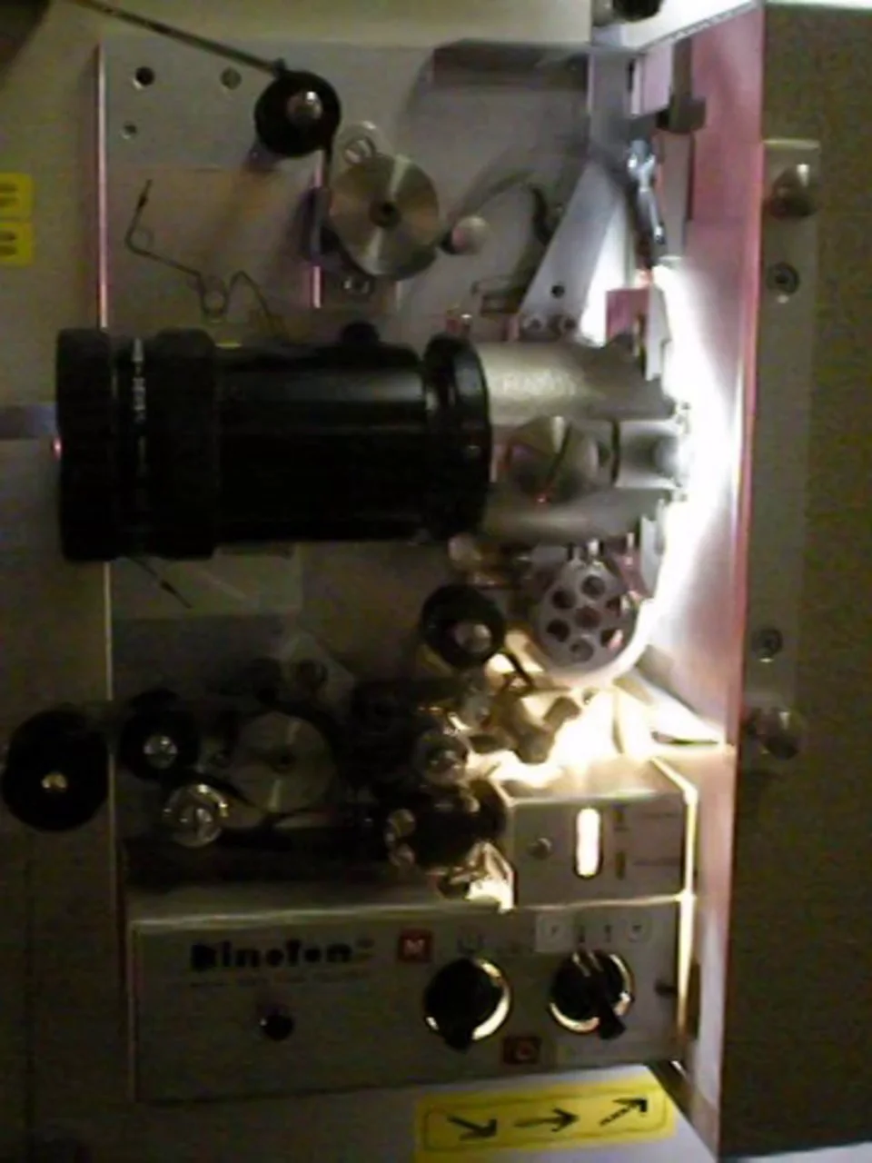 Kinoton FP 18 D 16mm film projector on Vimeo