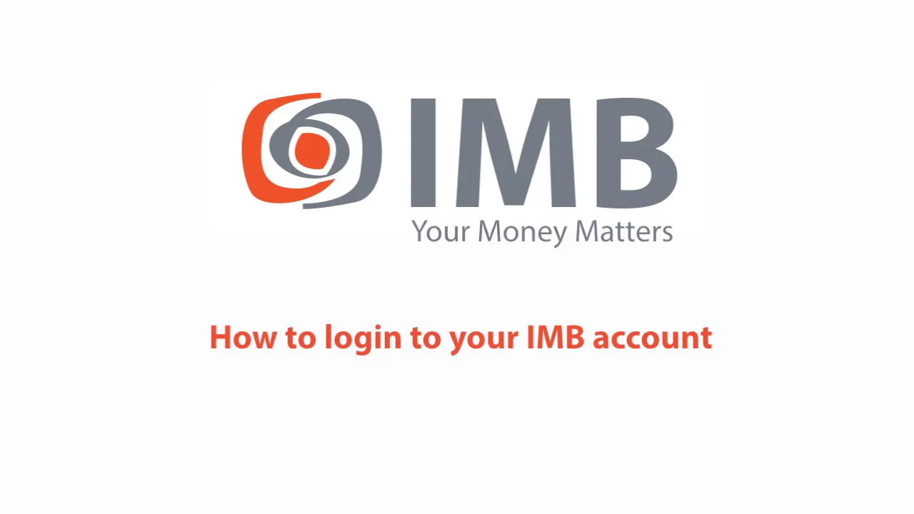 How to login to your IMB account