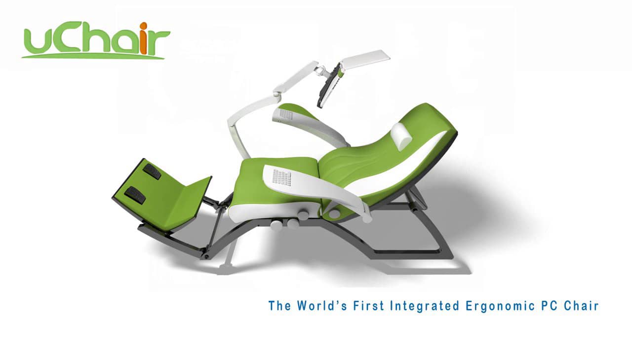 uChair: The World's First Integrated Ergonomic PC Chair on Vimeo