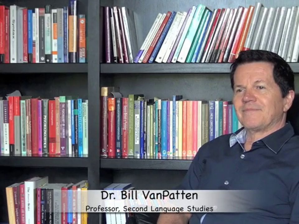 Bill VanPatten on Vimeo