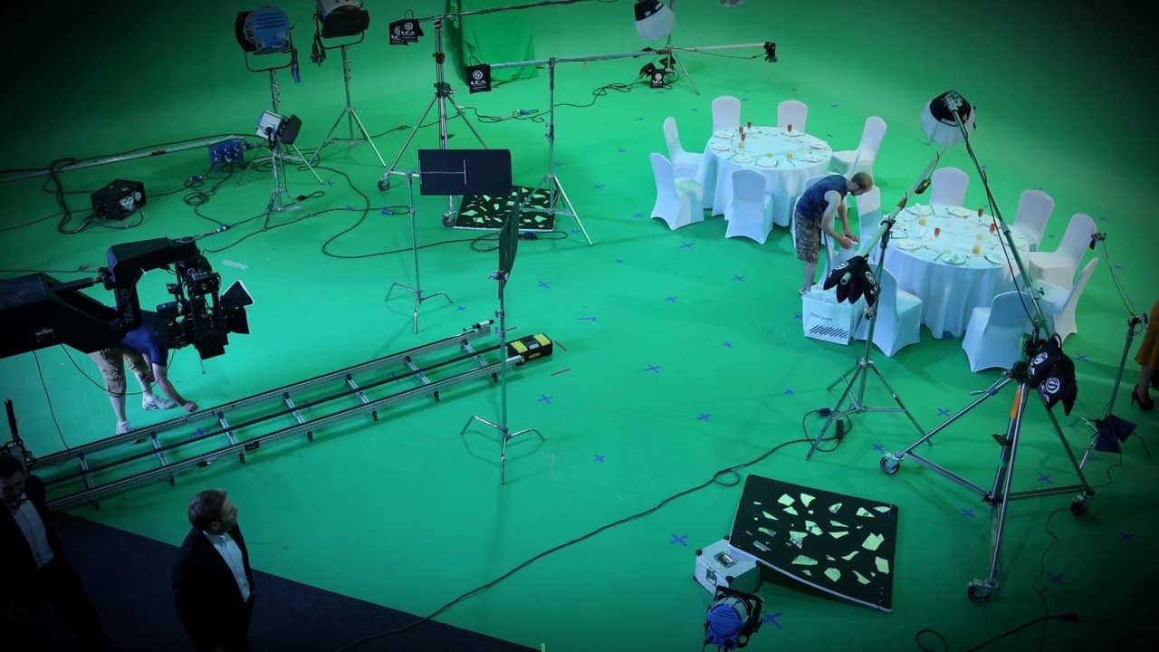 Behind the scenes at a greenscreen shoot on Vimeo