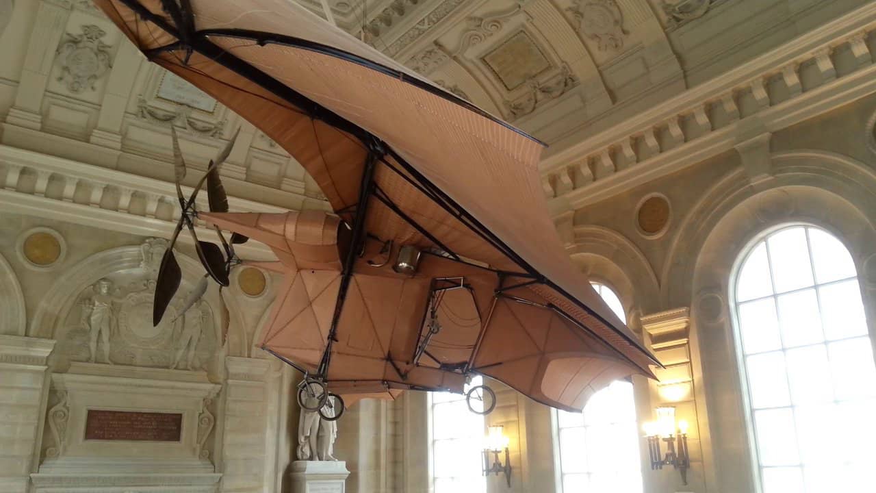 Clément Ader Avion III. First man to fly? Paris, Musée Des Arts Et ...