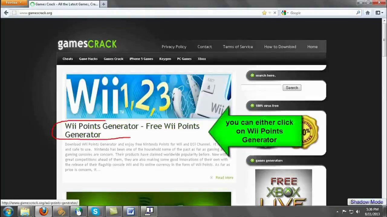 Wii Points Generator | Review on Vimeo