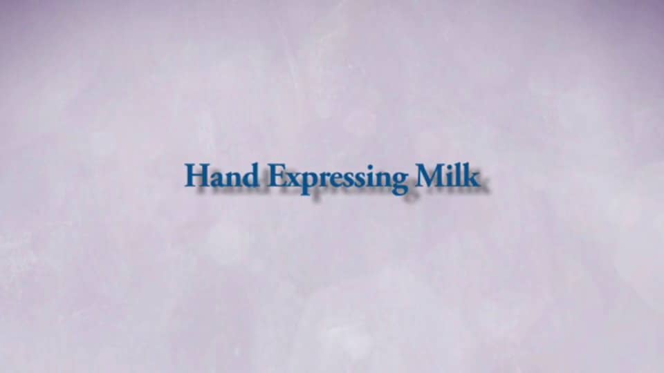 Hand Expressing Milk on Vimeo