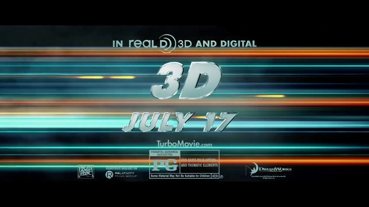 Turbo Official Trailer (2013) on Vimeo