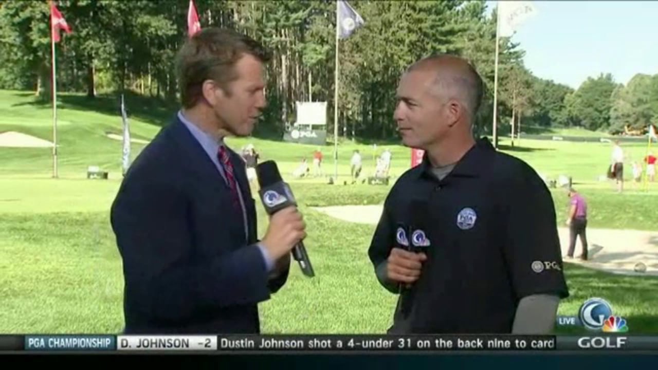 The Golf Channel Interviews Jeff Corcoran at Oak Hill CC on the Setup ...