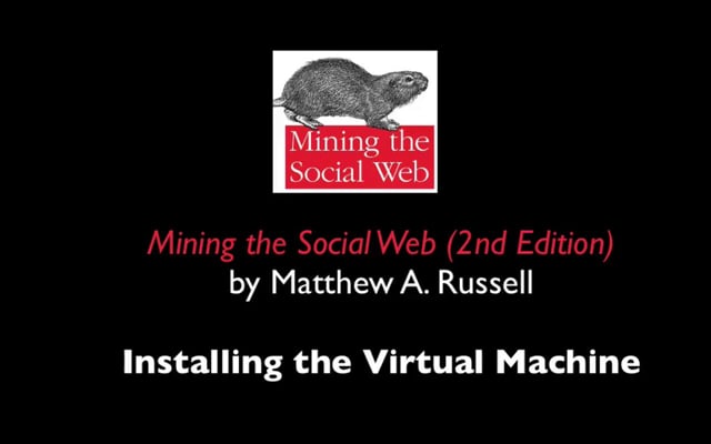 Mining the Social Web Screencasts on Vimeo