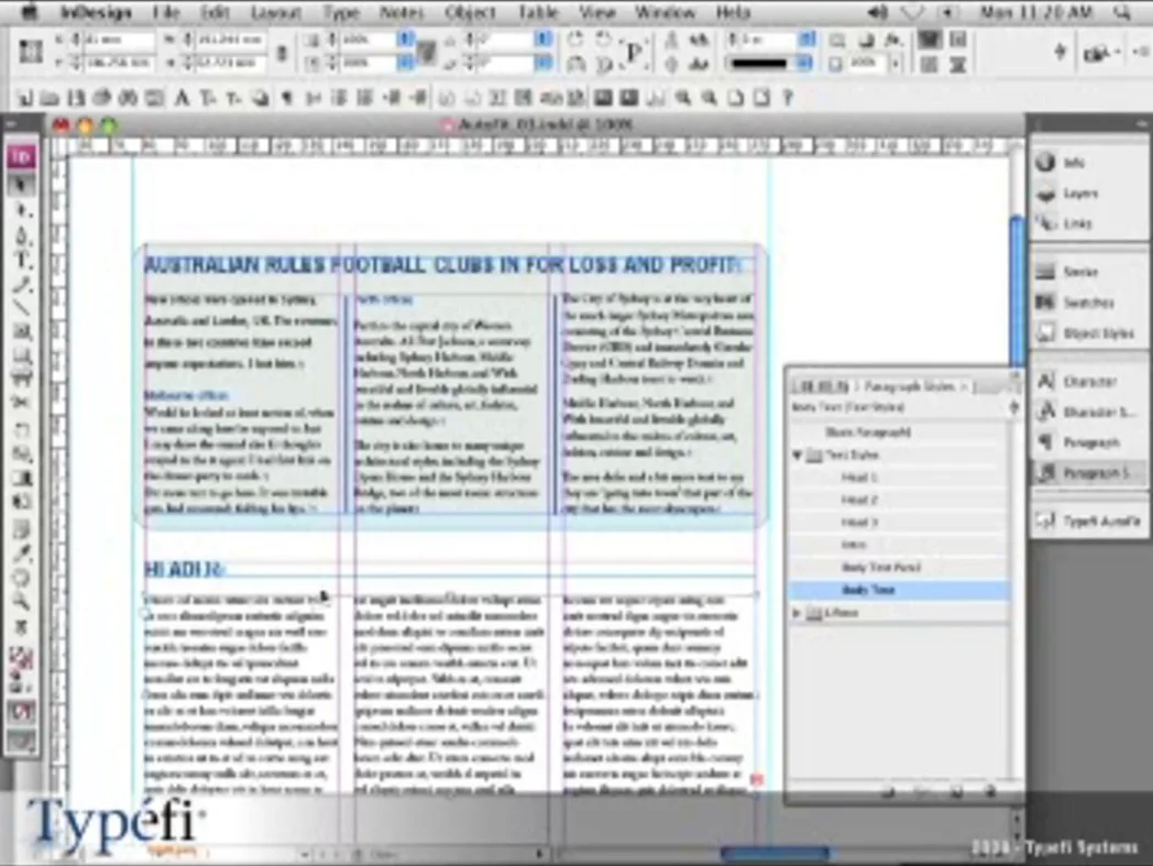 Automated InDesign Frame Resizing and Relationships with Typefi AutoFit ...