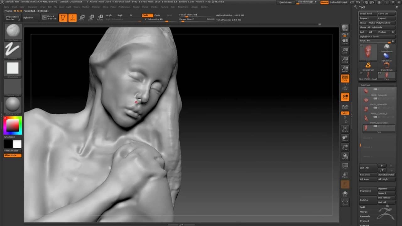 Gesture sculpting from life Part 4 by Christian Bull on Vimeo
