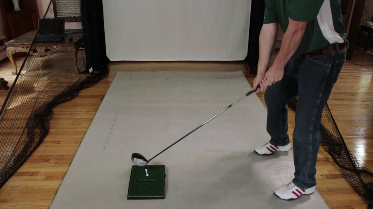 OptiShot Golf Simulator Pro Turf Installation on Vimeo