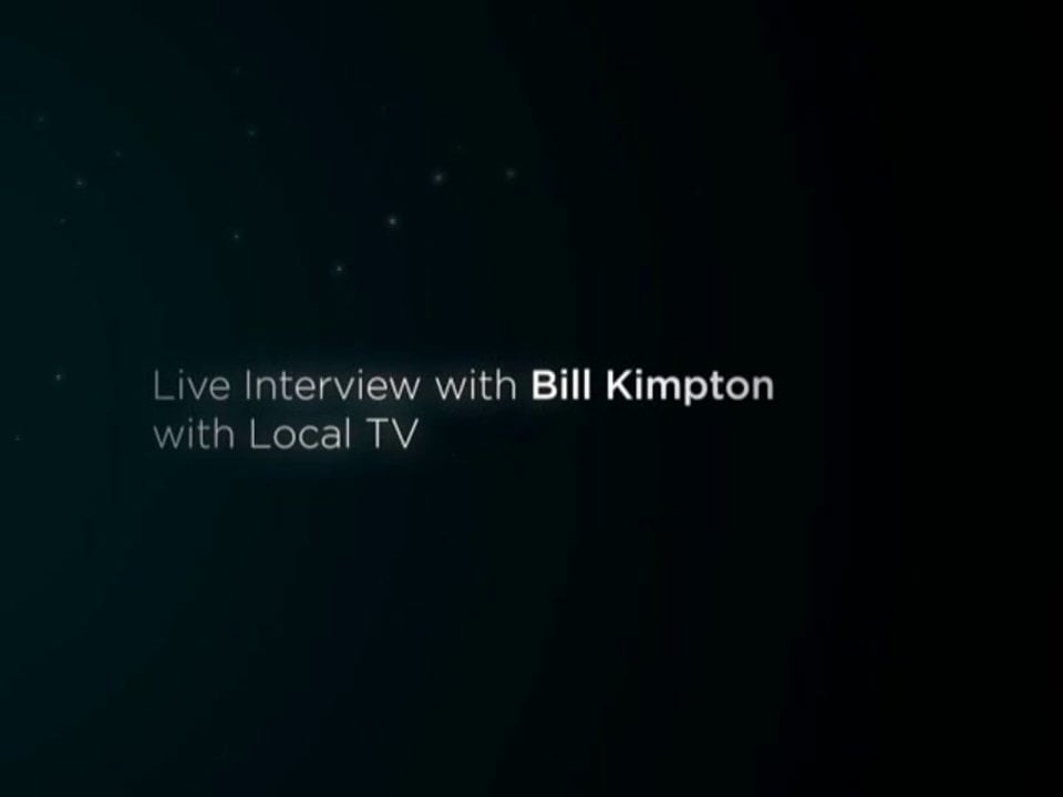 Bill Kimpton Stories - 1:03 - Bill Kimpton TV Interview on Vimeo