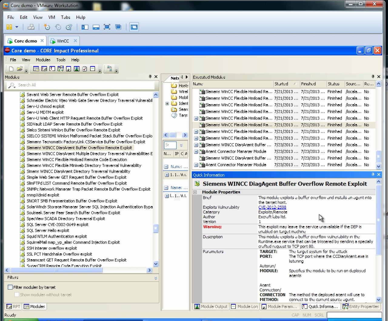 Siemens WINCC DiagAgent Buffer Overflow Remote Exploit. ExCraft SCADA ...