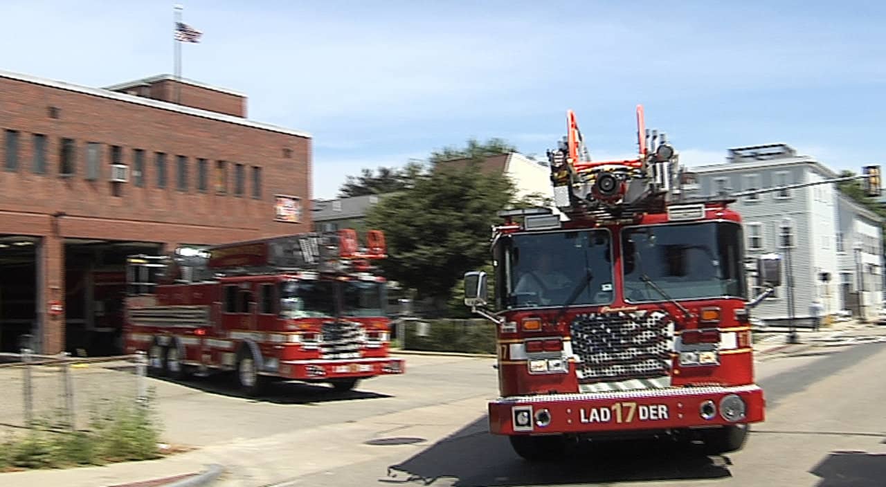 Boston Fire Department Gets New Ladder Trucks on Vimeo