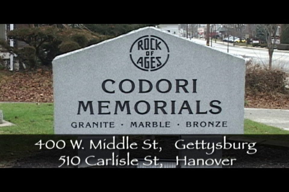 Codori Memorials on Vimeo