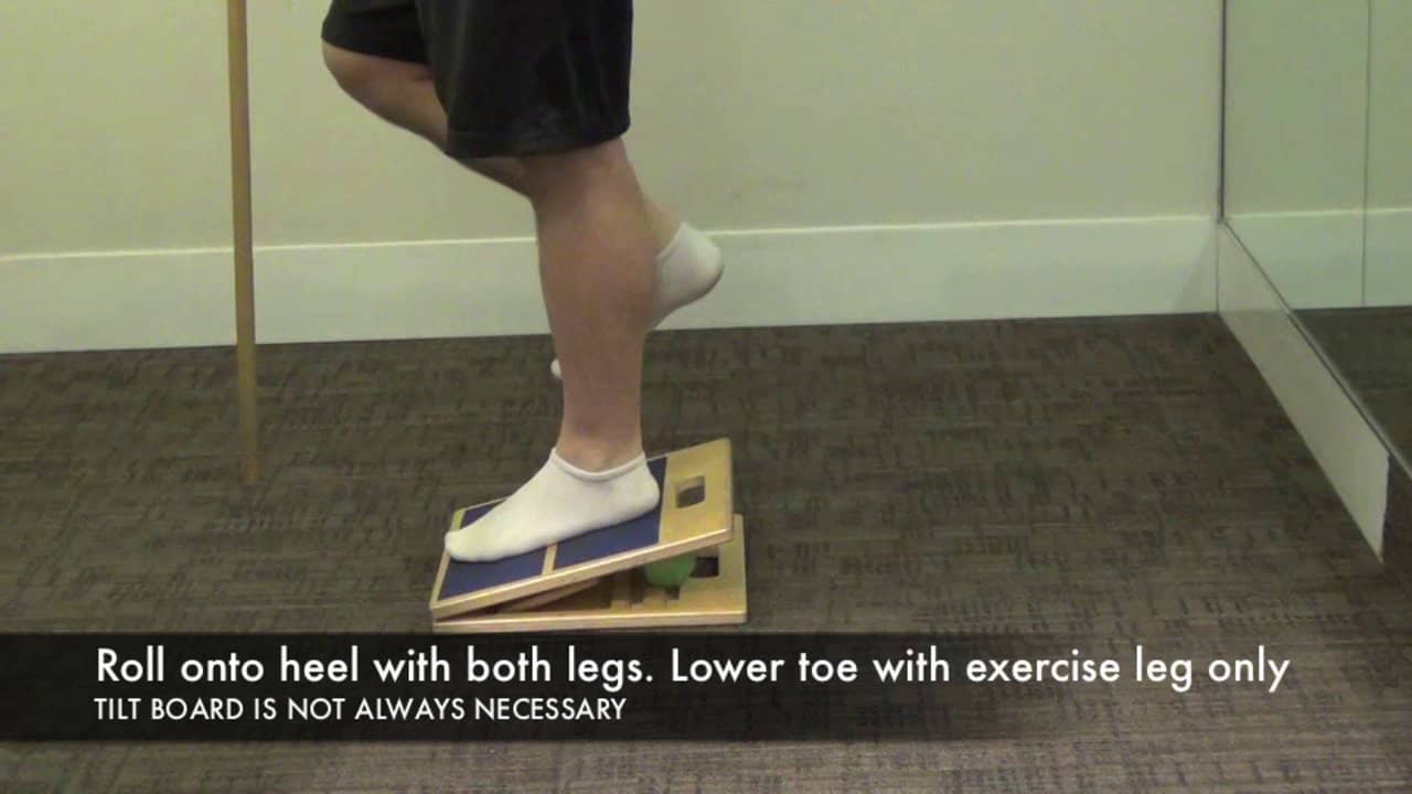 Eccentric Ankle Dorsiflexors on Vimeo