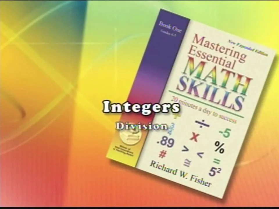 Mastering Essential Math Book 1 Integers - 76.Book 1 Integers, Division / División on Vimeo