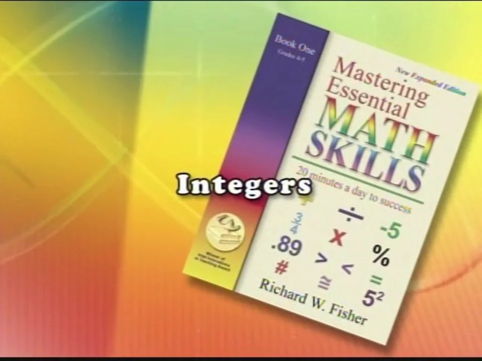 Mastering Essential Math Book 1 Integers - 72.Book 1 Integers Introduction / Enteros ...