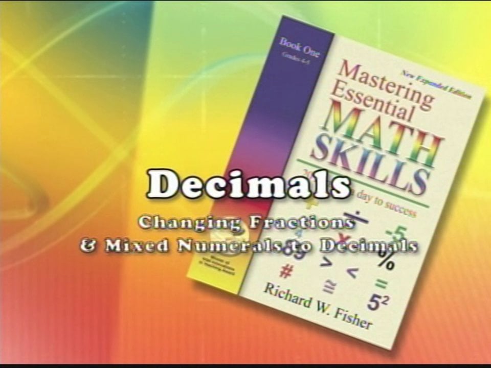 Mastering Essential Math Skills Book 1 Decimals - 33.Book 1 Decimals ...
