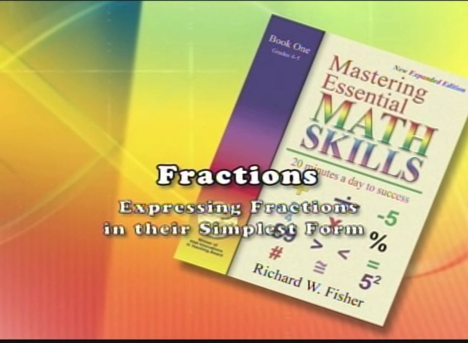 Library #1 - 13. Book 1 Fractions, Expressing Fractions in their ...