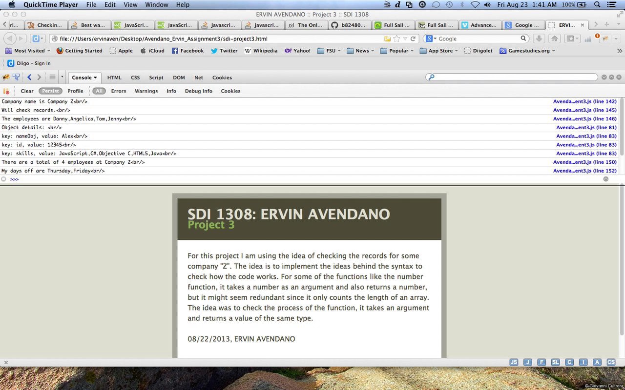 SDI Project 3 Reflection Video on Vimeo