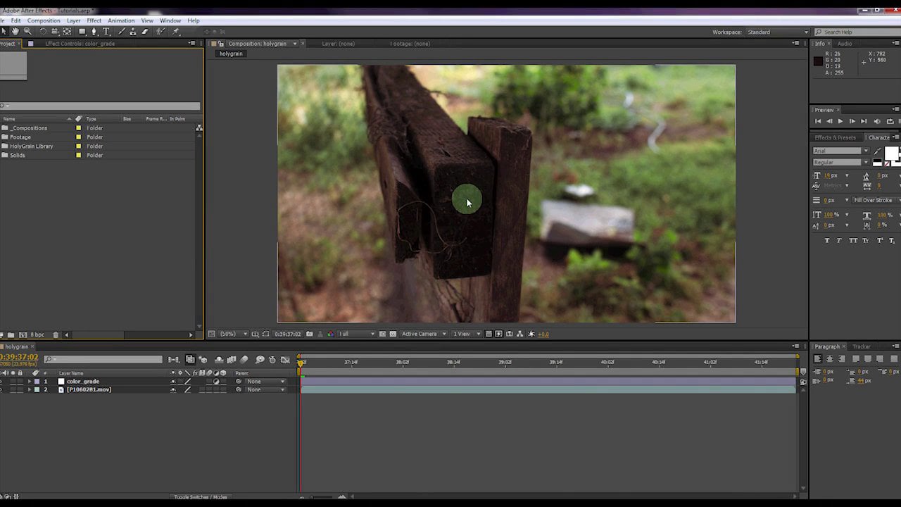 Tutorial: Add Film Grain in After Effects on Vimeo