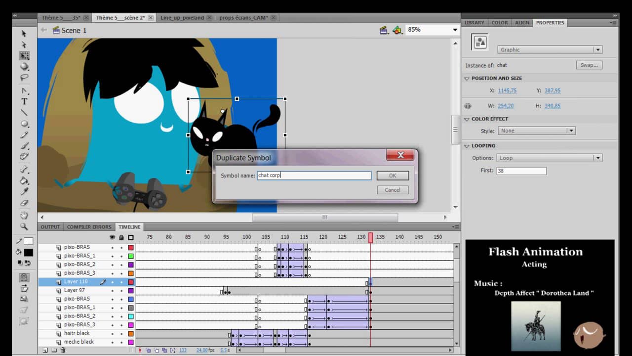 Animation VideoGamer Step-by-step on Vimeo