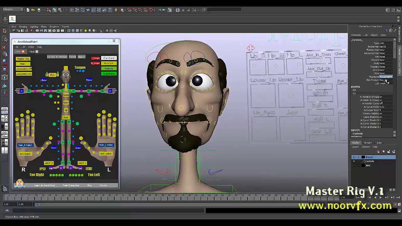 MasterRig Tutorial Part 1 on Vimeo