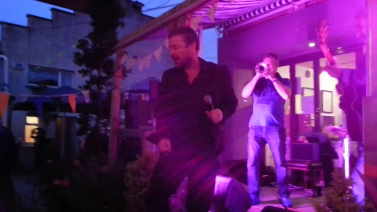 Saturday night at Dalkey Lobster Fest 2013 - Paddy Sherlock, Drazen ...