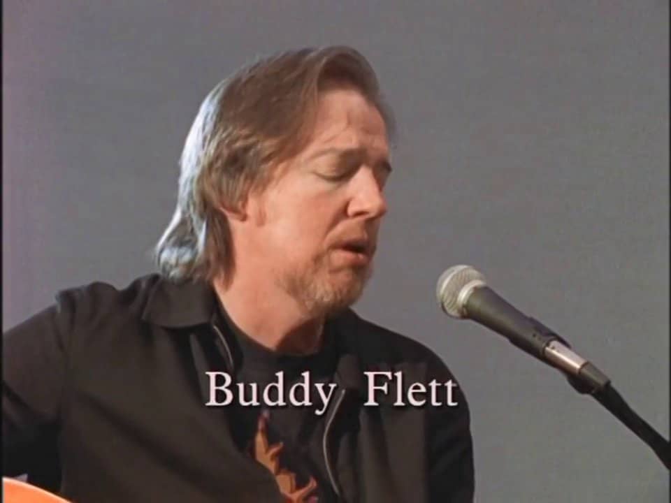 Buddy Flett performs "No More Cane On The Brazos" in Robert Mugge's ...