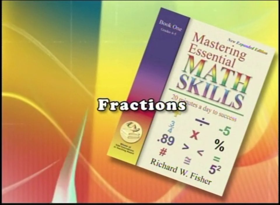 Mastering Essential Math Skills Book 1 Fractions - 11. Book 1 Fractions ...