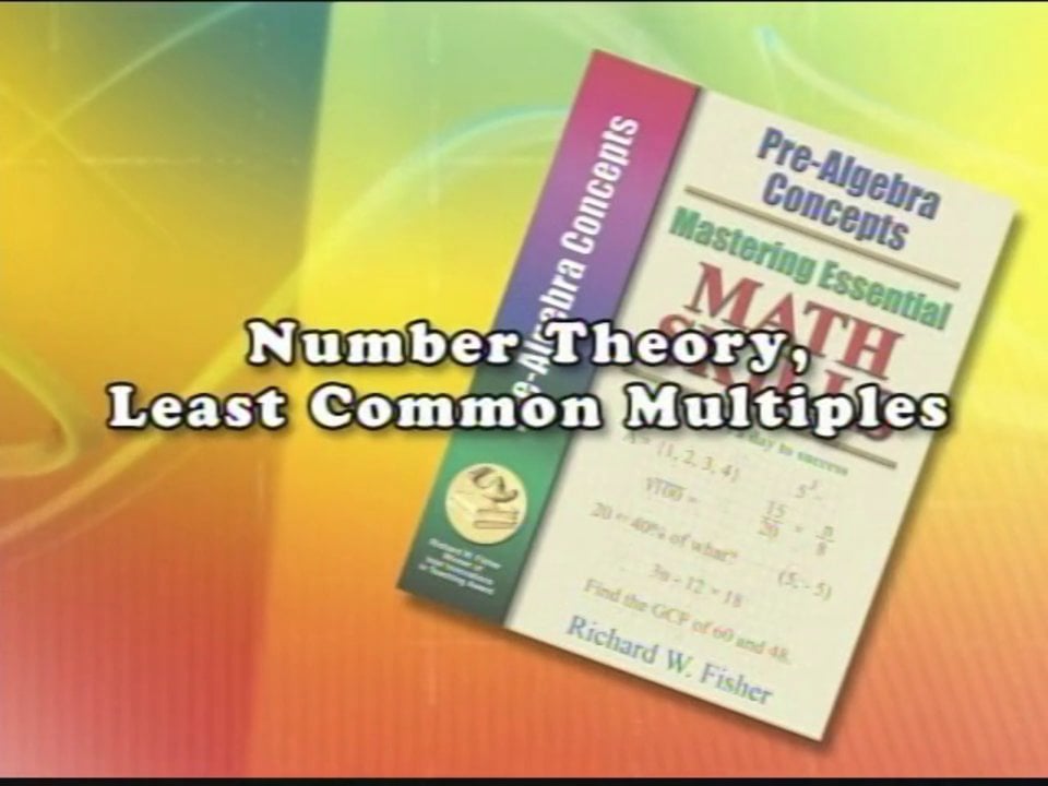 Library #3 Pre-Algebra - 26.PreAlgebra Concepts: Number Theory, Least ...