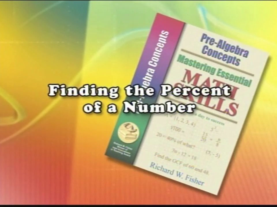 Library #3 Pre-Algebra - 19.PreAlgebra Concepts: Finding the Percent of ...