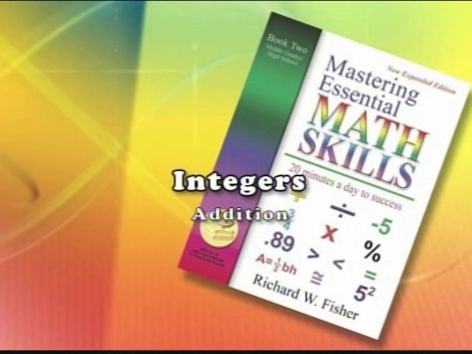 Mastering Essential Math Book 2 Integers - 57.Book 2 Integers: Addition / Adición on Vimeo