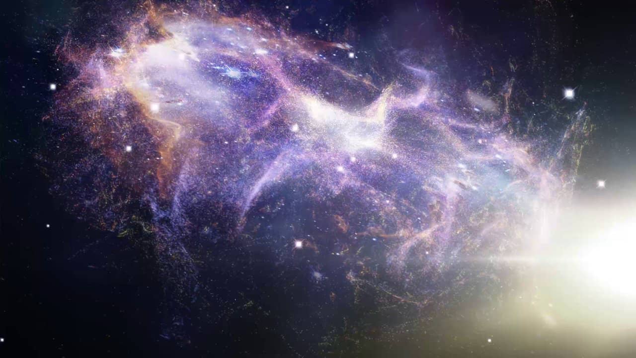 Space Galaxy Particles on Vimeo
