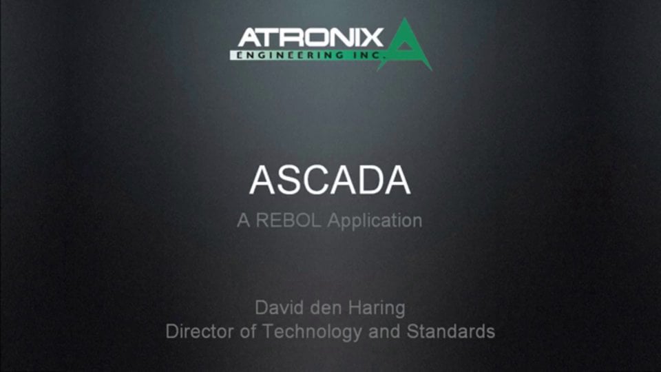Industrial Automation at Atronix with Rebol on Vimeo