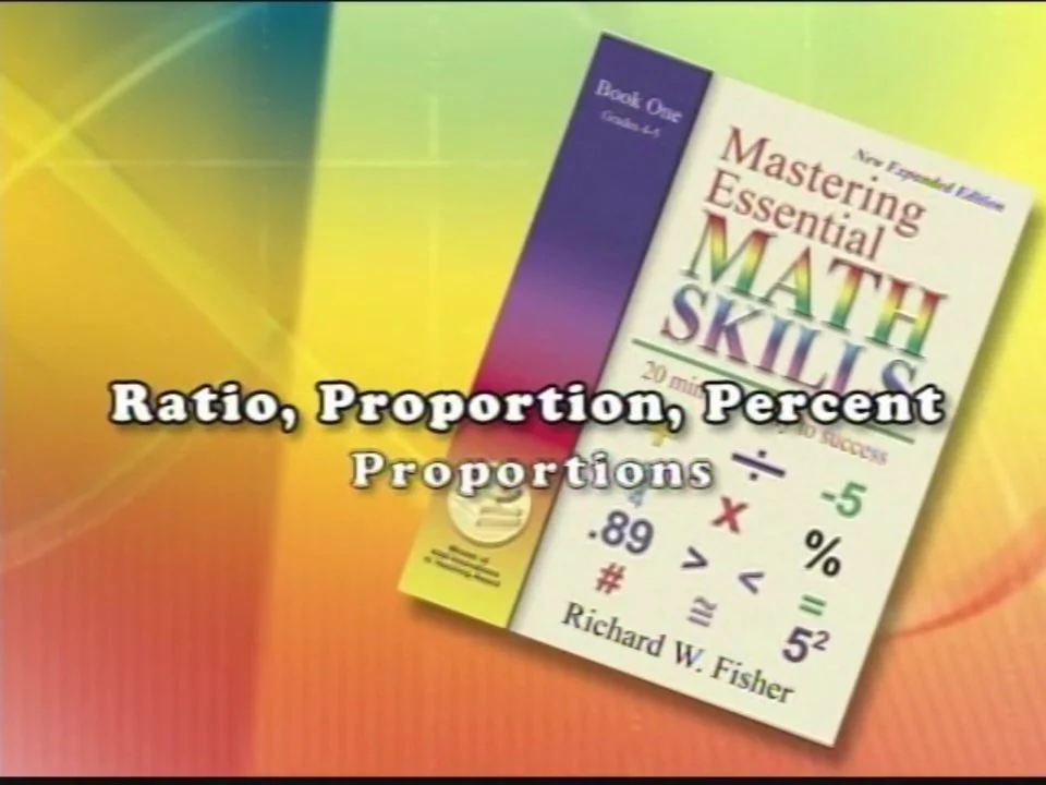 Mastering Essential Math Skills Book 1 Rations, Proportions, Percent ...