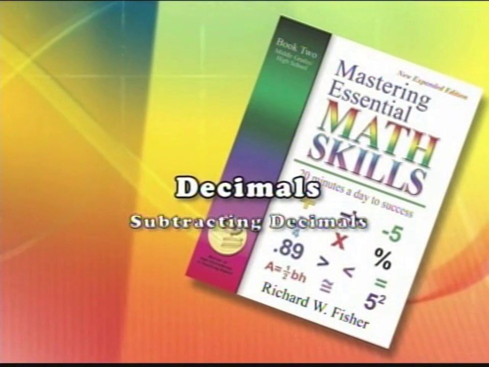 Library #2 - 28.Book 2 Decimals: Subtracting Decimals / restando ...