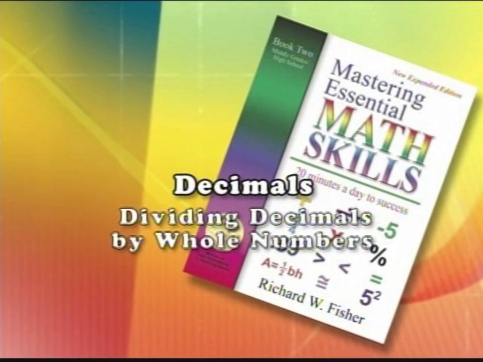 Mastering Essential Math Book 2 Decimals - 33.Book 2 Decimals: Dividing ...