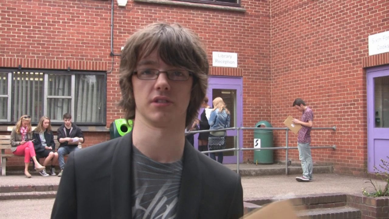 Stantonbury Campus - A Level Results Day 2013