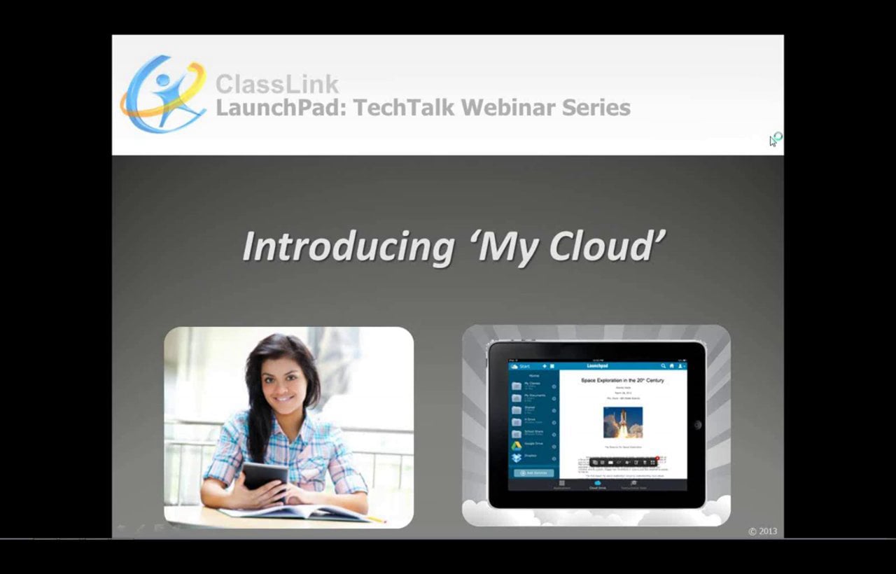 ClassLink My Cloud - Single Sign-on, Google Drive, Dropbox, Skydrive ...