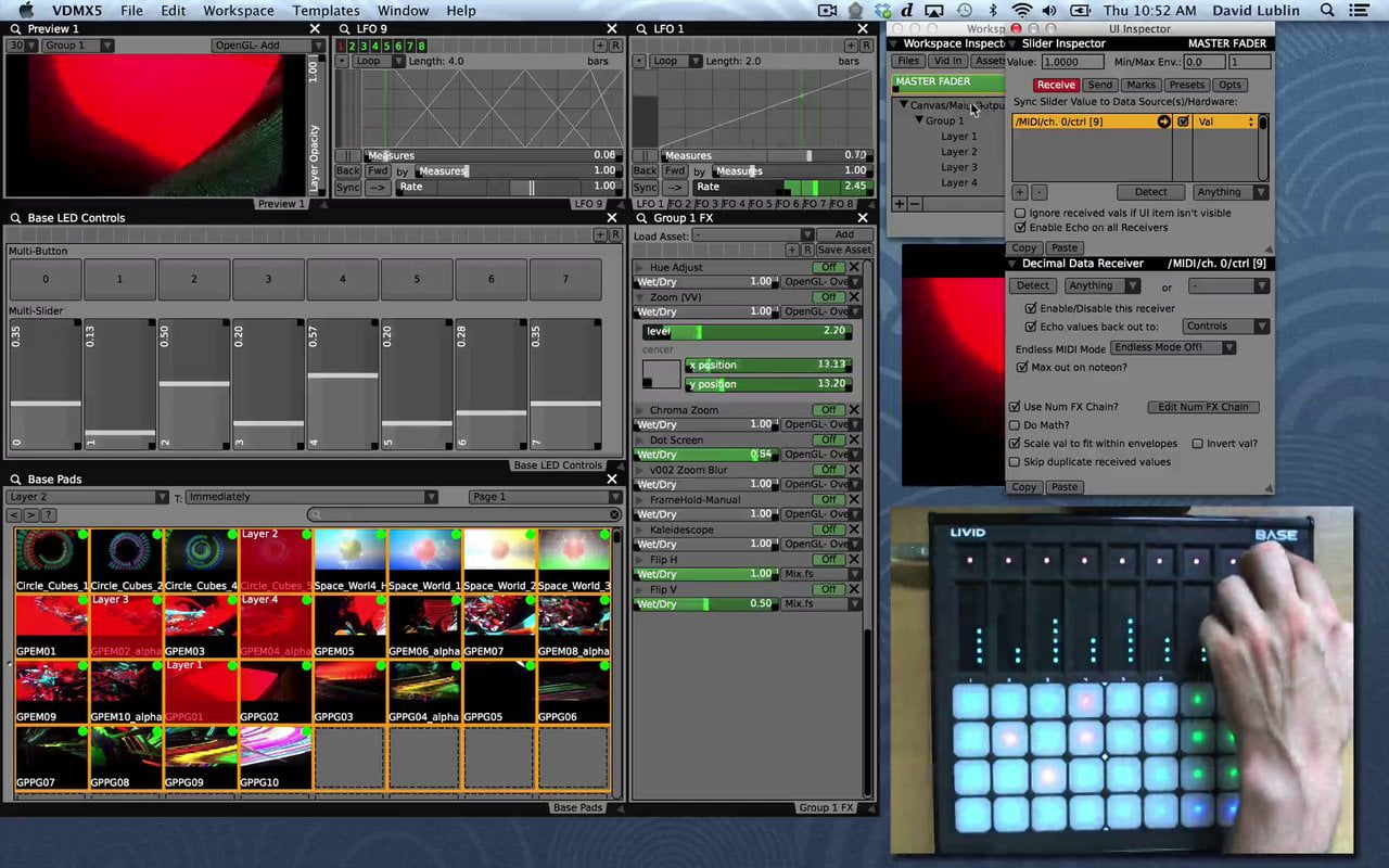 Livid Base 4 Channel Example on Vimeo