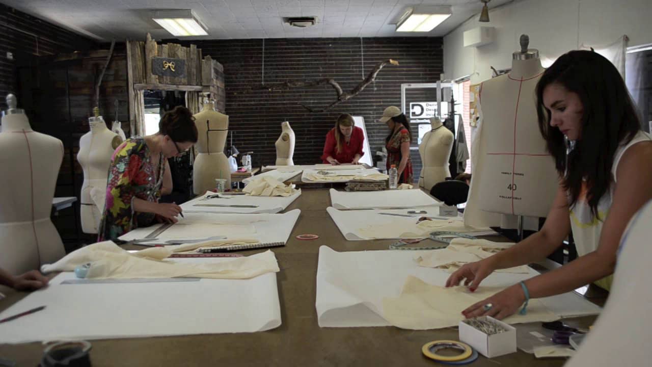 Draping Class at the Denver Design Incubator on Vimeo