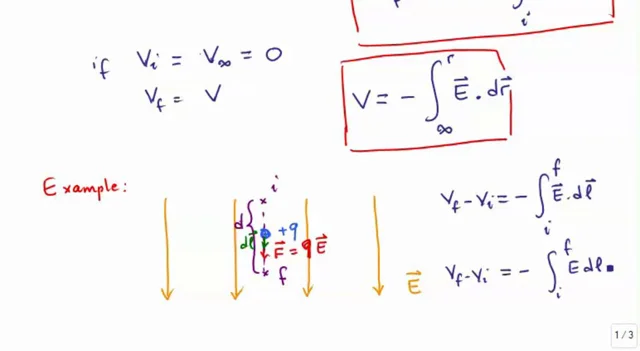 Electric Field Equation