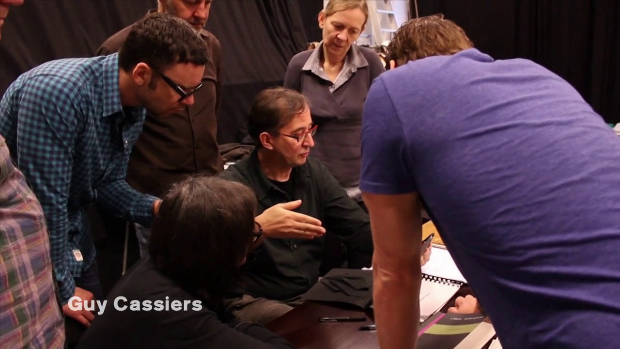 Guy Cassiers, Dominique Pauwels en Erwin Jans over het repetitieproces ...