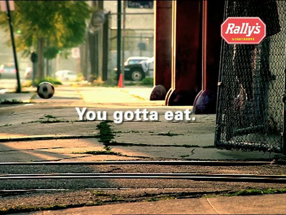 Greg Letson Editing - RALLYS: "YOU GOTTA EAT" :60 on Vimeo