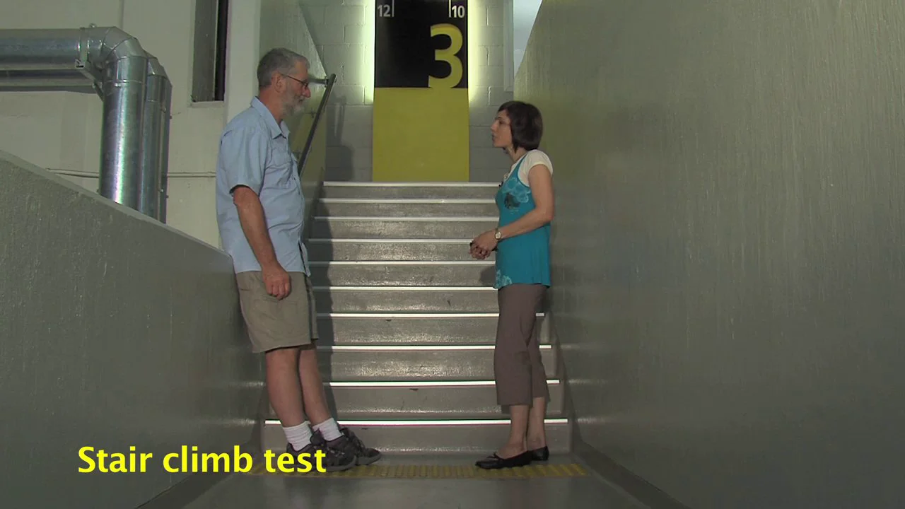 Stair climb test